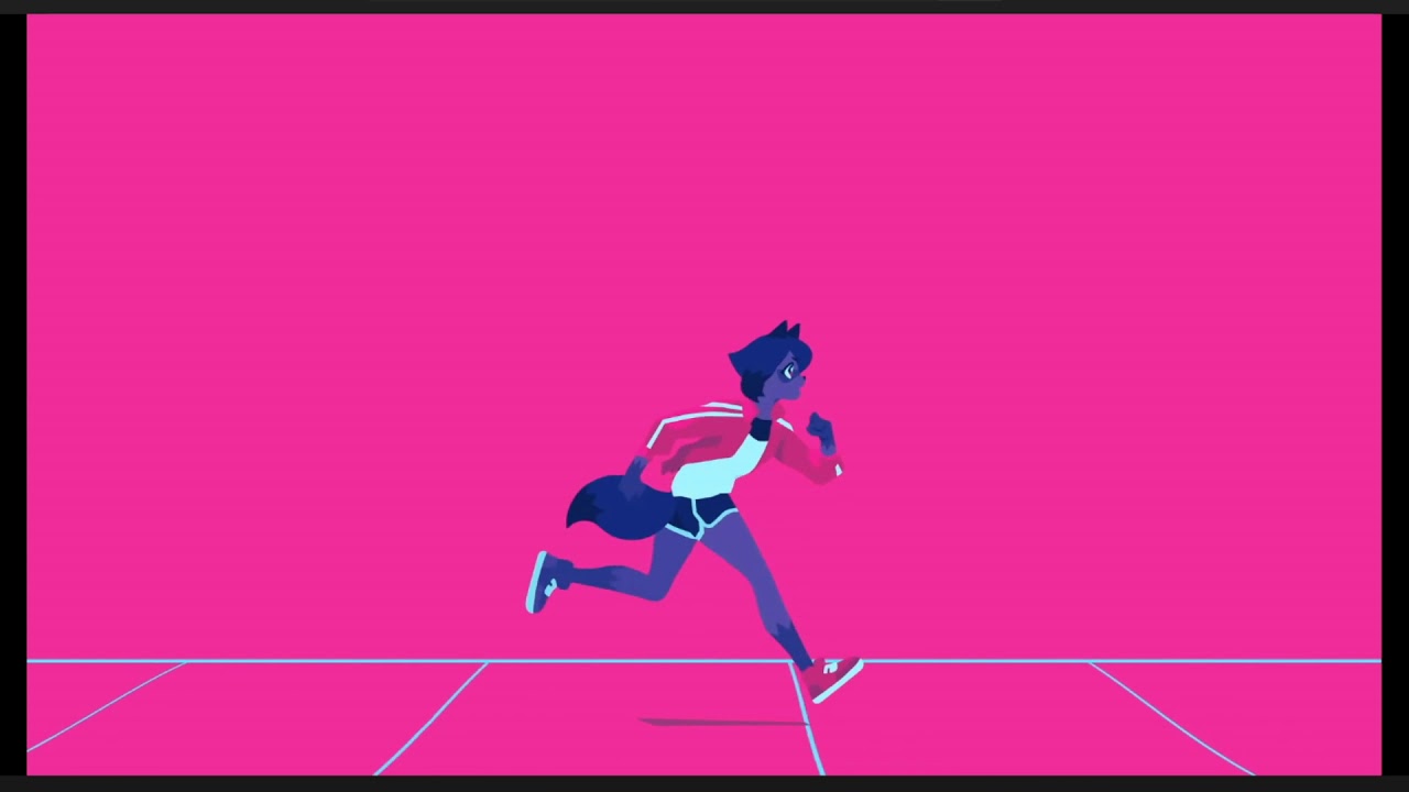 BNA - michiru running loop - YouTube