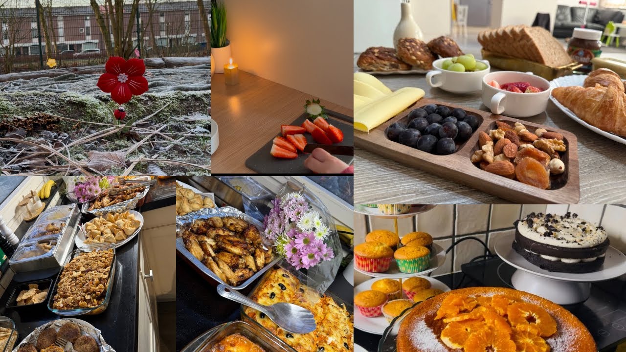 My Simple & Cozy productive day ️🏡 tea party in Netherlands 🇳🇱 🎉 ...