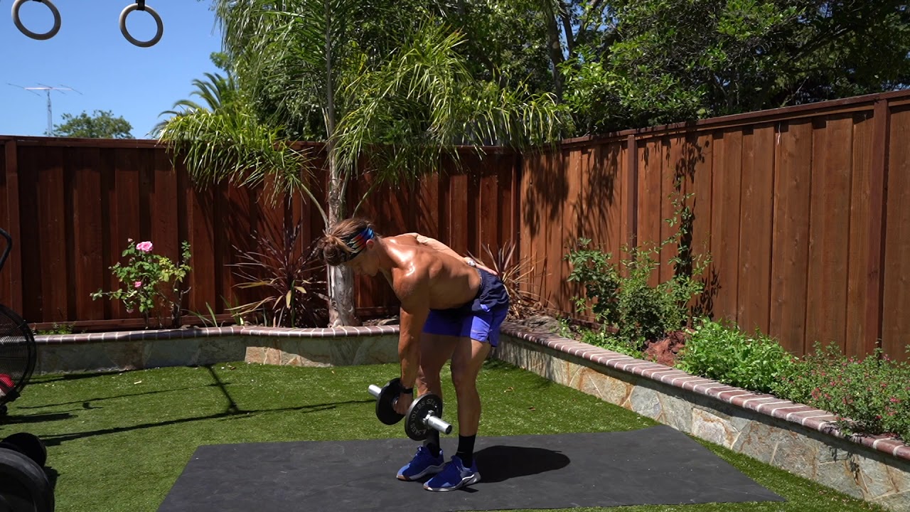 Single Arm Dumbbell Bent Over Elbowing Row - YouTube
