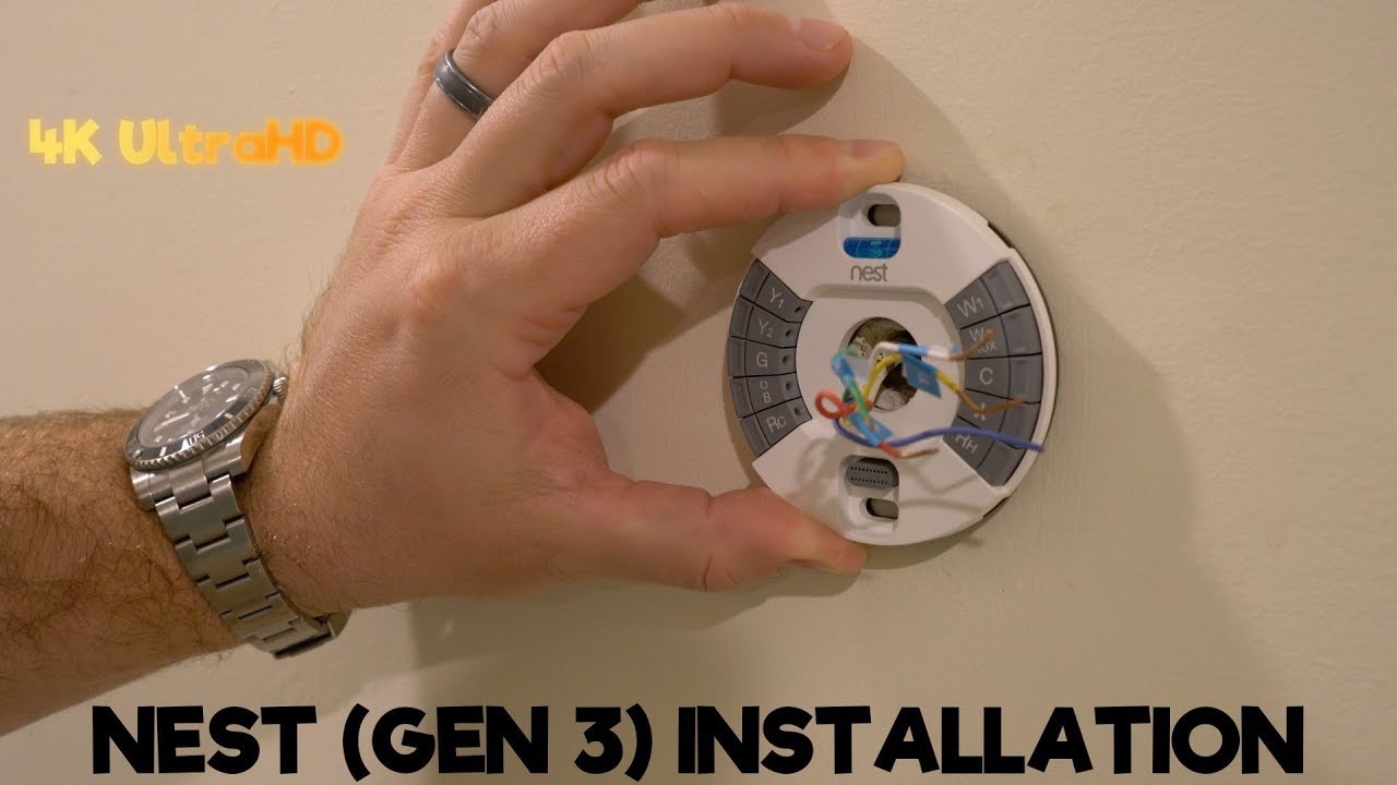 Nest Generation 3 Installation Video - YouTube