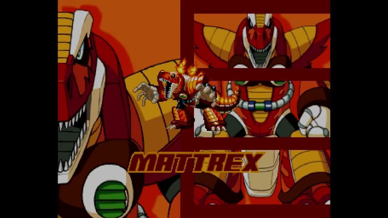 Mega Man X5 OST - Mattrex (Burn Dinorex) Stage THEME - YouTube