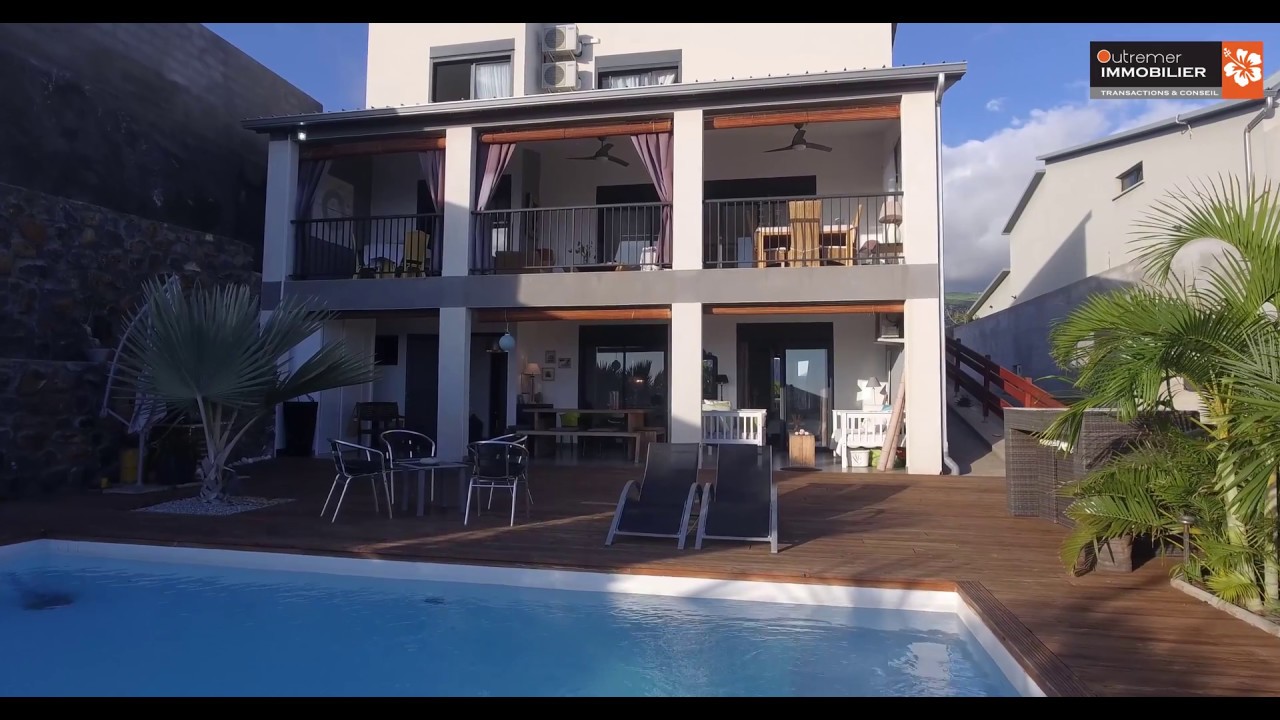 Superbe villa F4 moderne | Agence immobilière ile Réunion 974 - YouTube