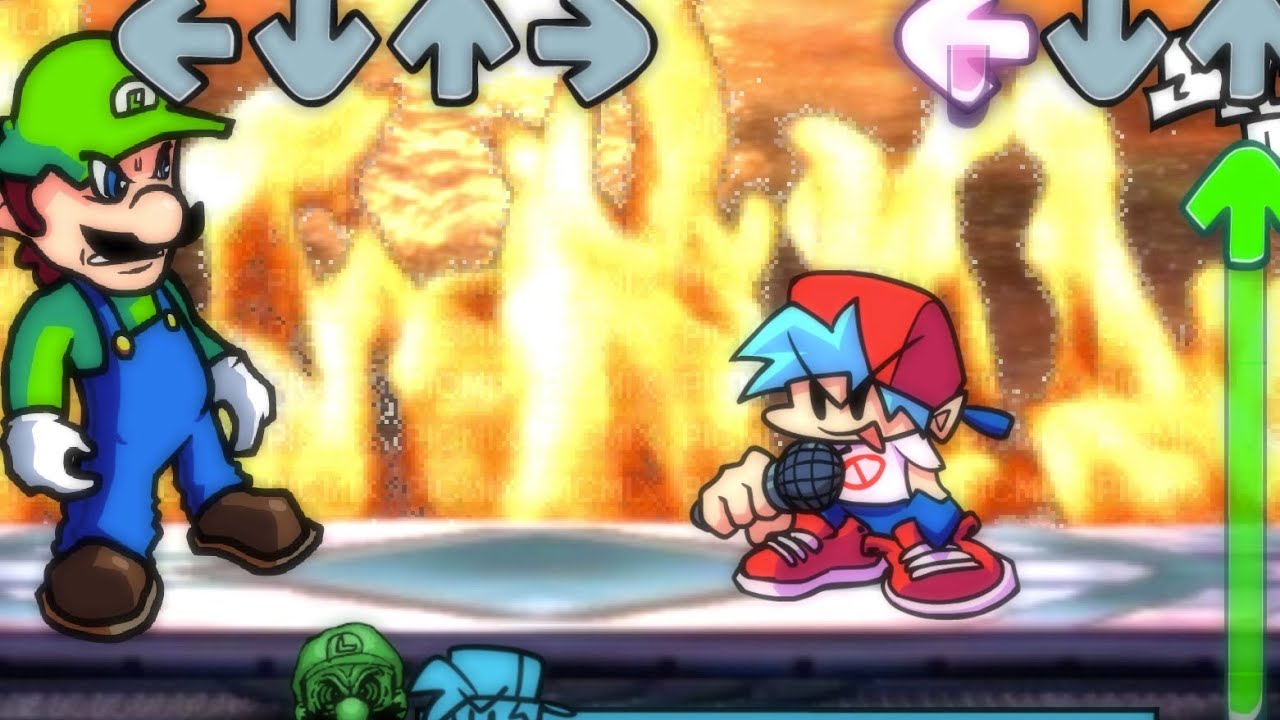 FNF - VS ANGRY LUIGI - THIS SUCK - YouTube