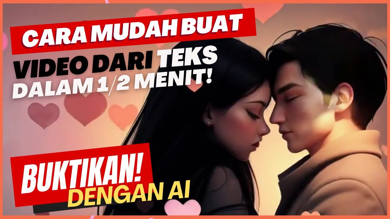 Cara Mudah Buat Video dari Teks dalam 1/2 Menit. Buktikan dengan AI ...