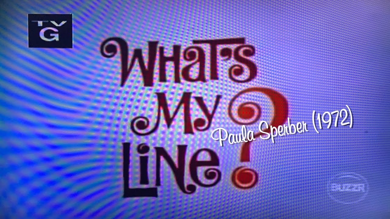 What's My Line? -- Paula Sperber (1972) - YouTube