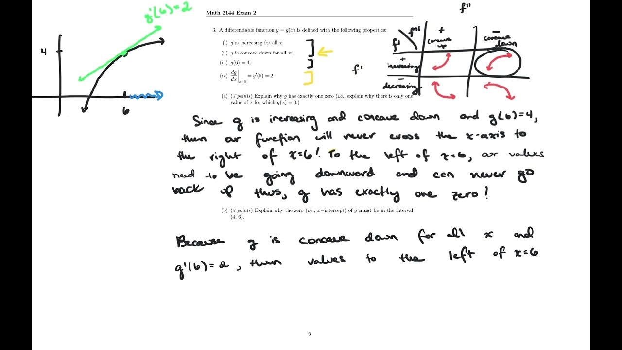 MATH 2144 Exam 2 Review SP23 Part 3 - YouTube