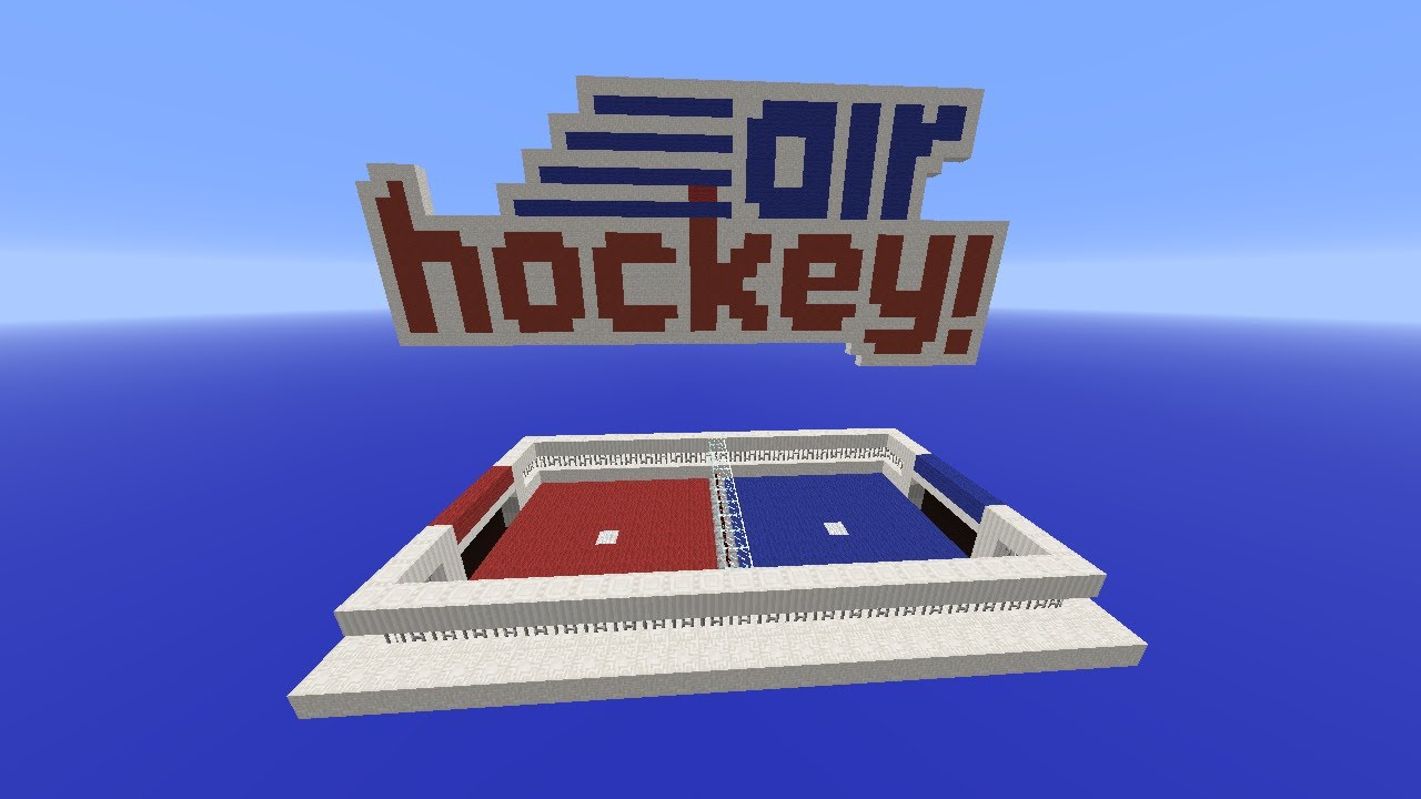 Air Hockey Minigame! [Minecraft 13w36b / 1.7] - YouTube