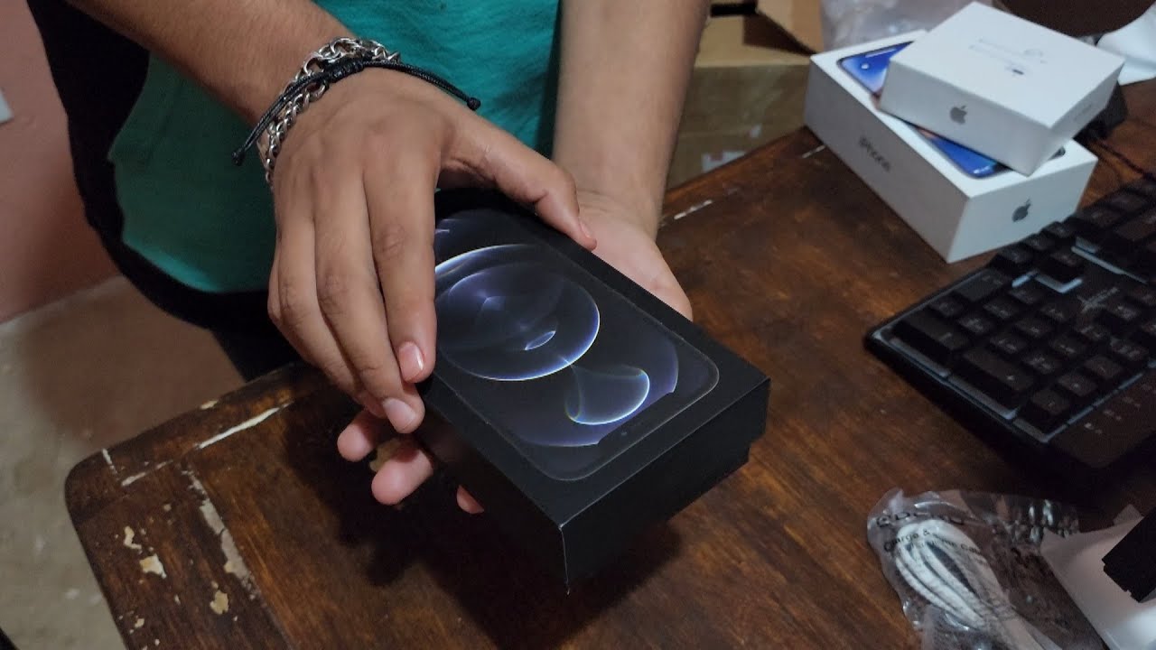 Unboxing de iPhone 12 pro -Rockiins - YouTube
