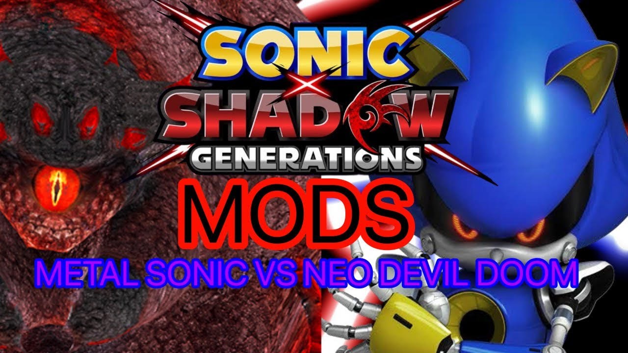 Sonic X Shadow Generations Metal Sonic VS Neo Devil Doom - YouTube
