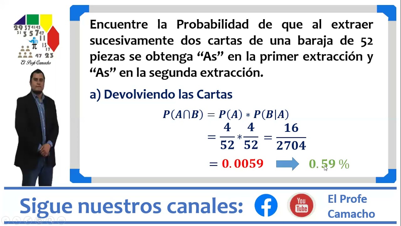 Ejercicio de Probabilidad Condicionada - YouTube