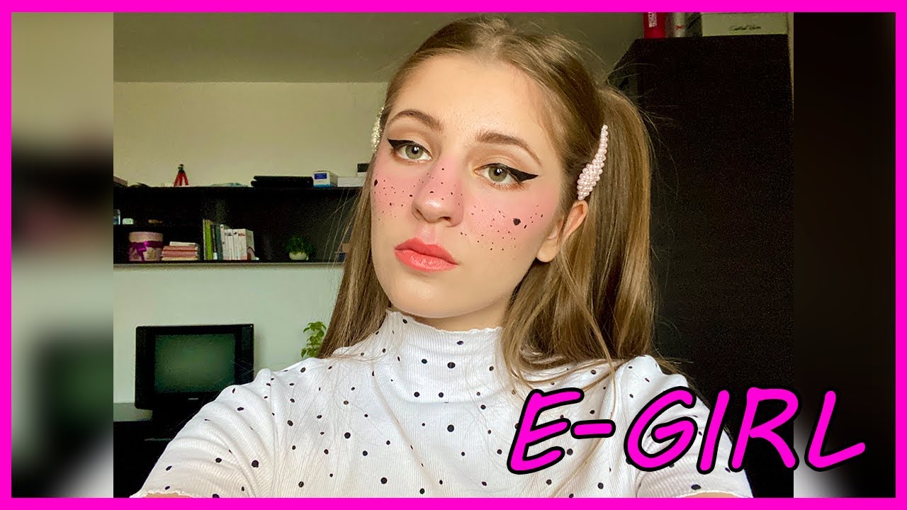 Ma transform in E-GIRL ! Cea mai tare provocare | MAKE-UP - YouTube