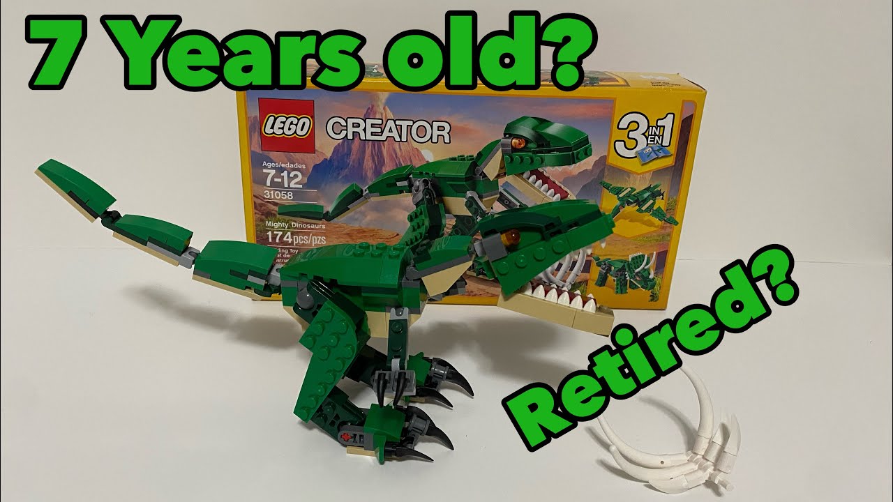 LEGO The Mighty Dinosaurs review (31058) - YouTube