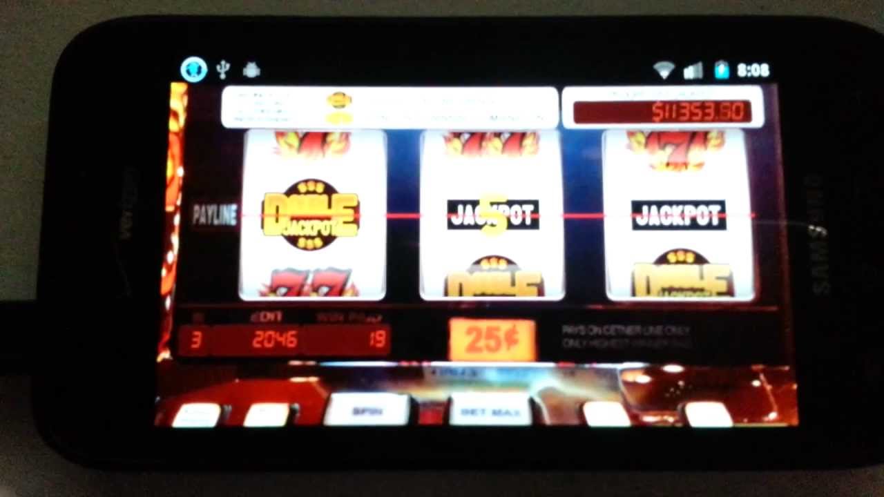 Flaming 7s Slot Machine Android - YouTube