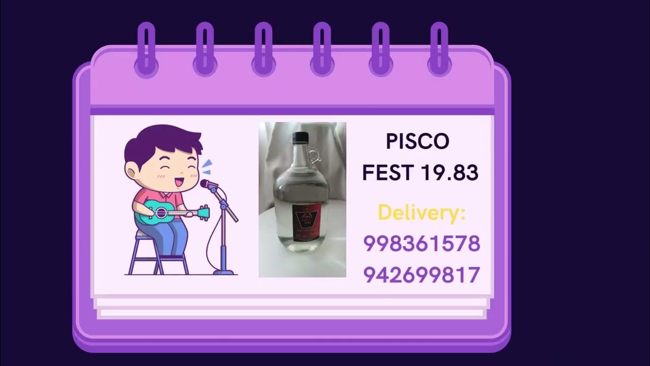 Pisco Fest 19.83 "Celebra junto a los tuyos" - YouTube