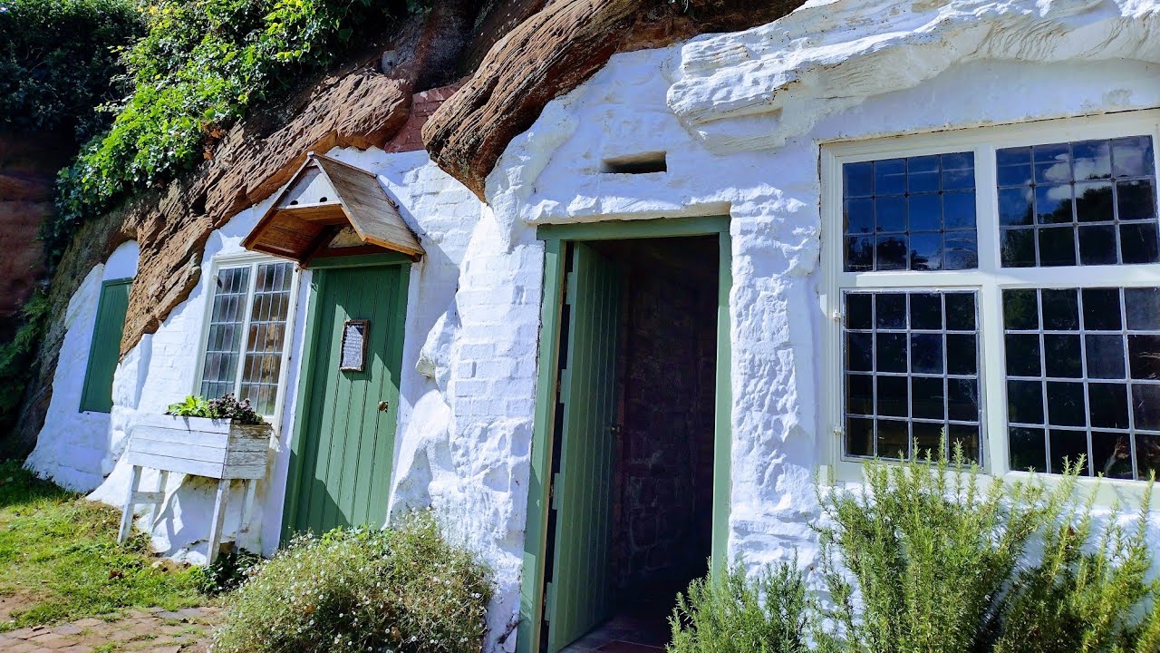 Holy Austin Rock Houses | Kinver Rock Houses | Outside and Caves - YouTube