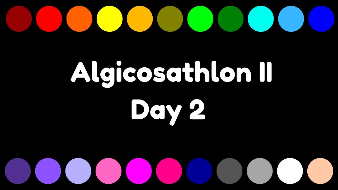Algicosathlon II Day 2 - YouTube