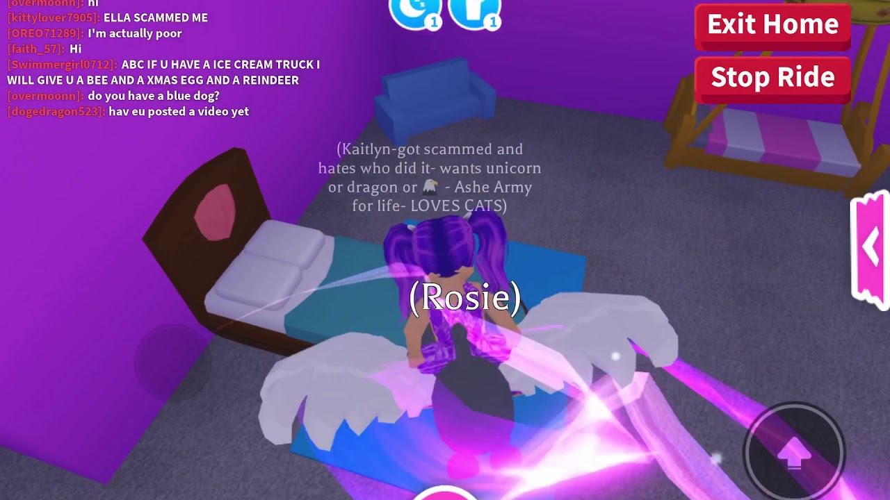 House Tour of My Mermaid Mansion In Adopt Me With Some of My Friends ...