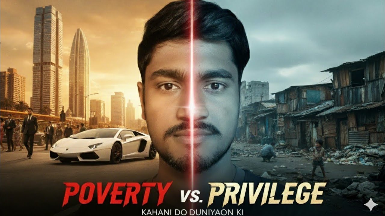 Poverty vs privilege || कहानी दो दुनियाओं की ....😱 - YouTube