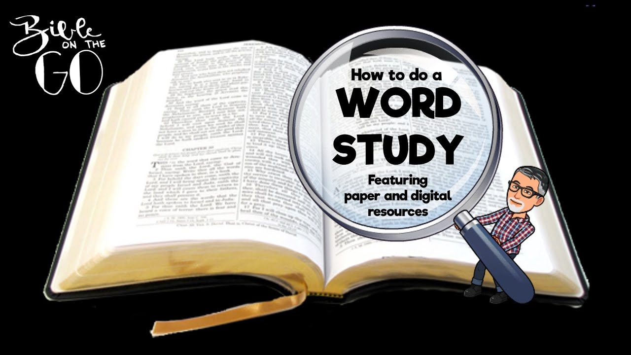 How to do a Word Study: Paper & Digital! - YouTube