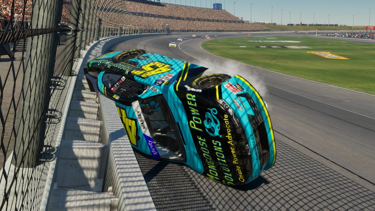NASCAR 25 Xfinity Series Crashes - YouTube