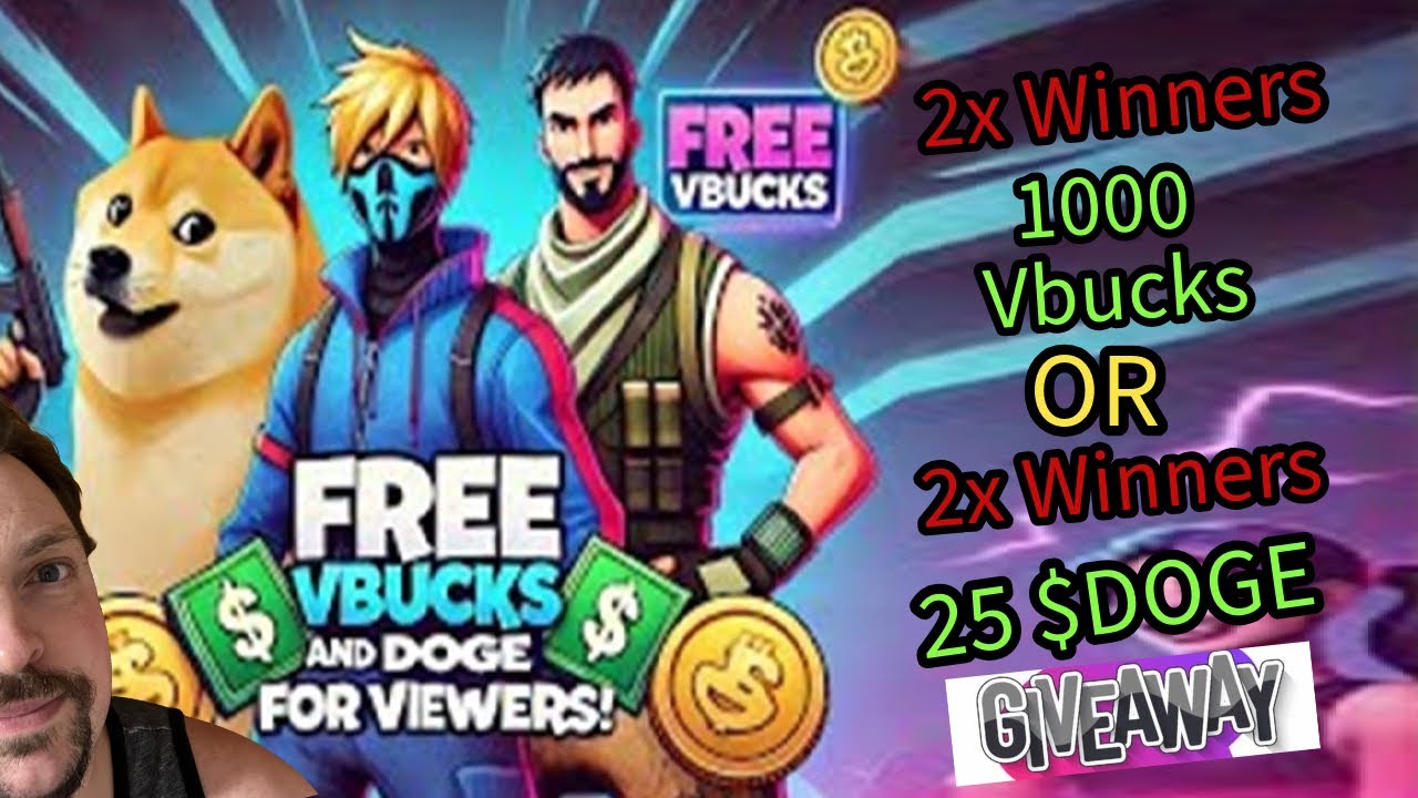 Playing Fortnite We're Giving 2000 Vbucks (Enter To Win Now) - YouTube