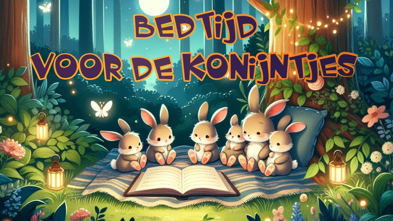 BEDTIJD voor de KONIJNTJES | Verhaaltje voor het slapen gaan ...