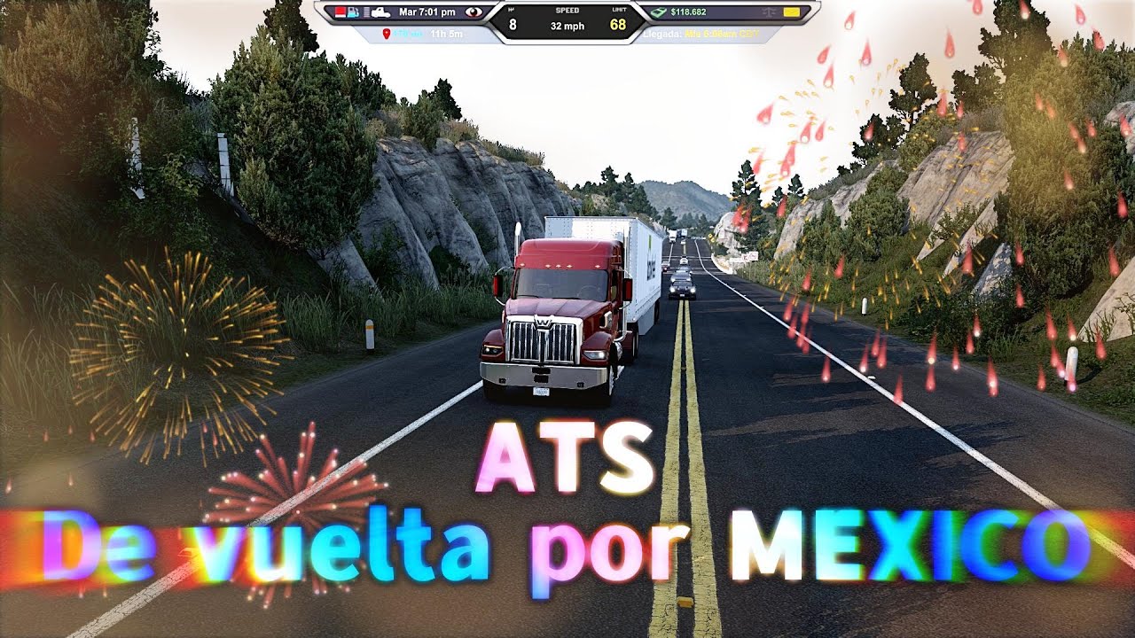 ATS de Vuelta Por mexico 1.49 + mods - YouTube
