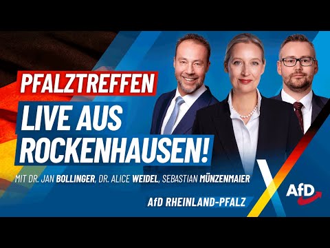 Live aus Rockenhausen: Alice Weidel beim großen AfD-Pfalztreffen!
