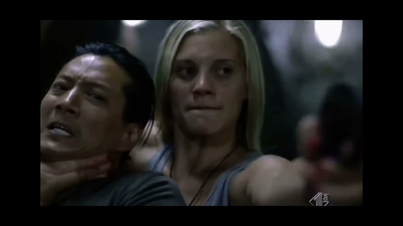 Katee sackhoff snapped man’s neck - YouTube