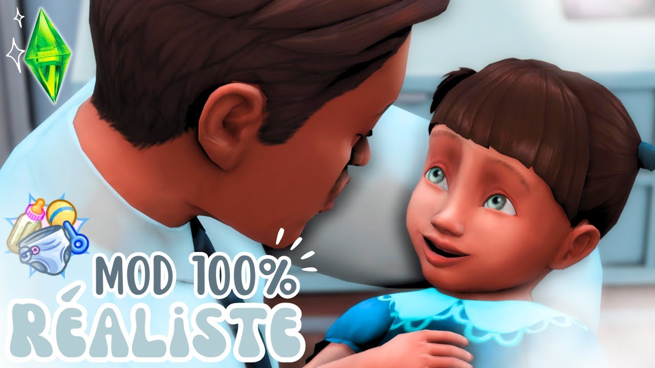 Des SIMS PLUS REALISTES grâce à une VRAIE GENETIQUE ? 😱 (MODS SIMS 4) 💗 ...