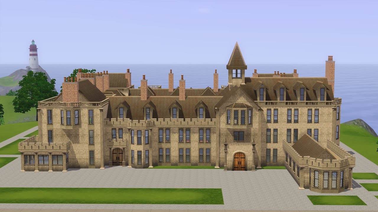 Live: Building a Manor! - YouTube