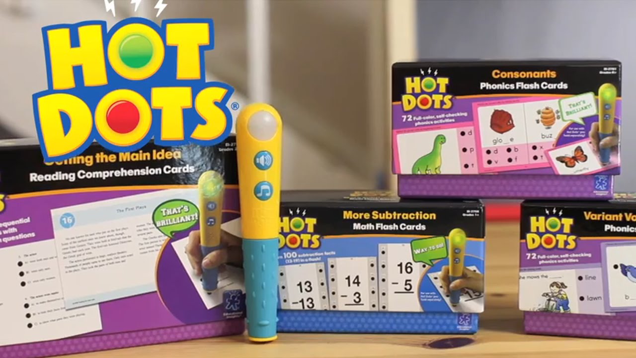 Hot Dots™ Hot Dots® Jr.™ by Learning Resources UK - YouTube