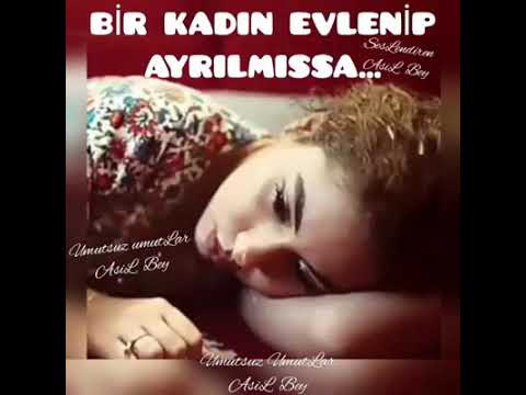 Birkadın. Evlenip ayrılmışsa