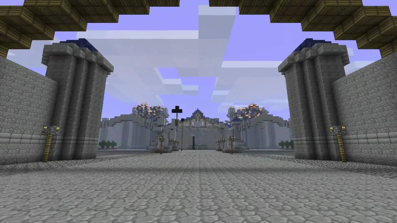 Stormwind Entrance - Minecraft - YouTube