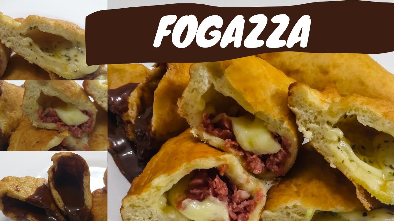 FOGAZZA FRITA OU ASSADA UMA DELÍCIA 😋 - YouTube