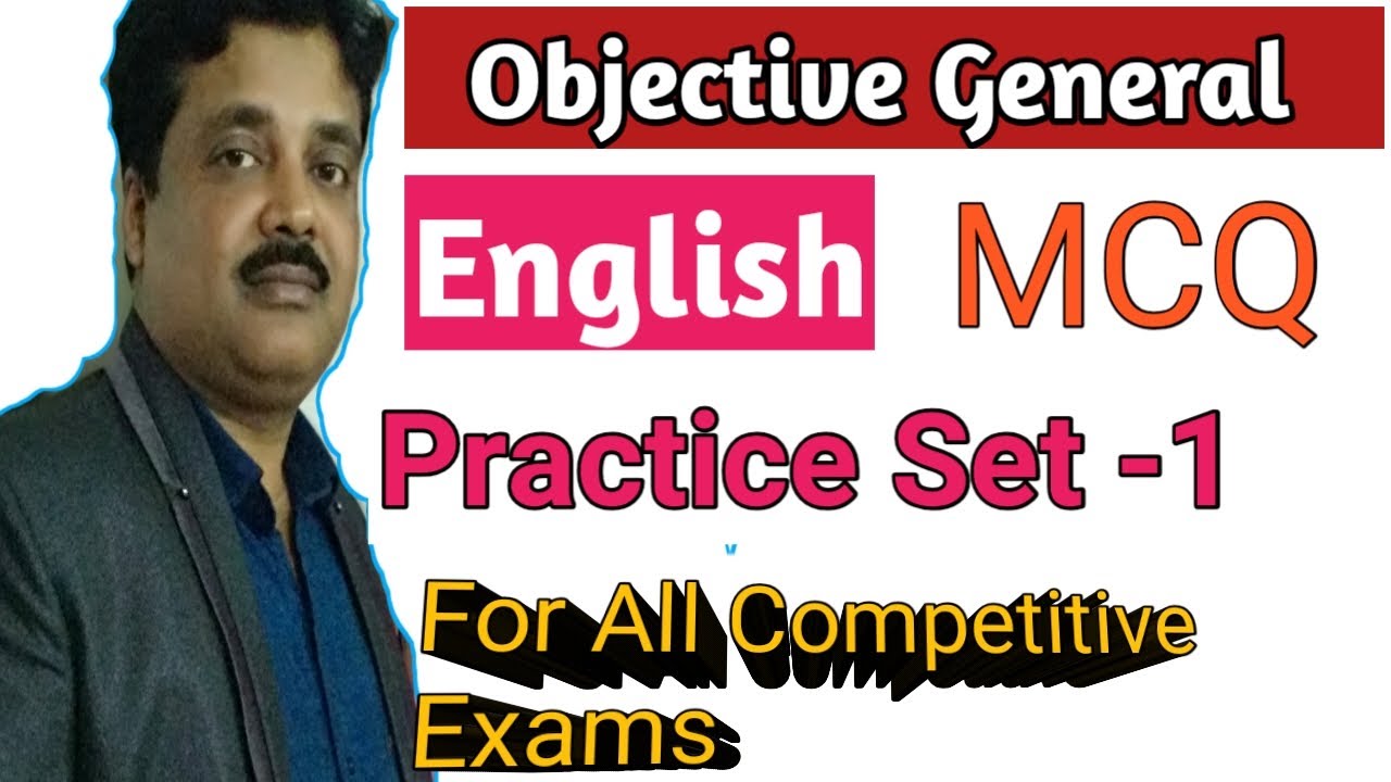 Objective General English Practice Set-1 - YouTube
