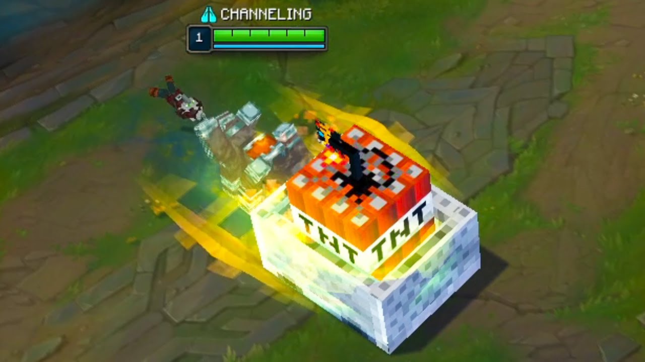 bro crafted TNT in league of legends 💀 - YouTube
