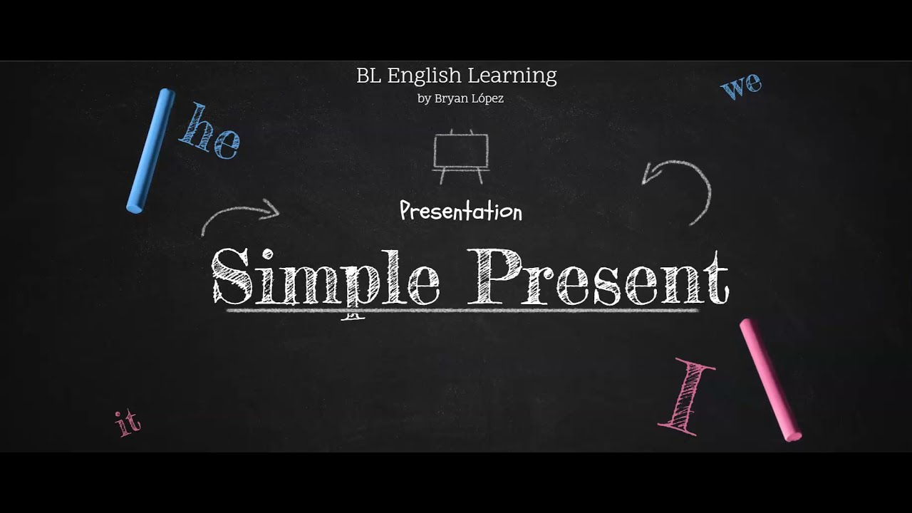Simple Present . First Part - YouTube