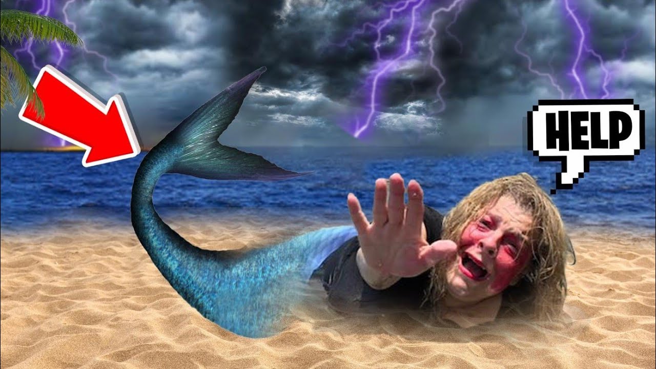I'M A MERMAID NOW! ( PLEASE HELP! ) - YouTube