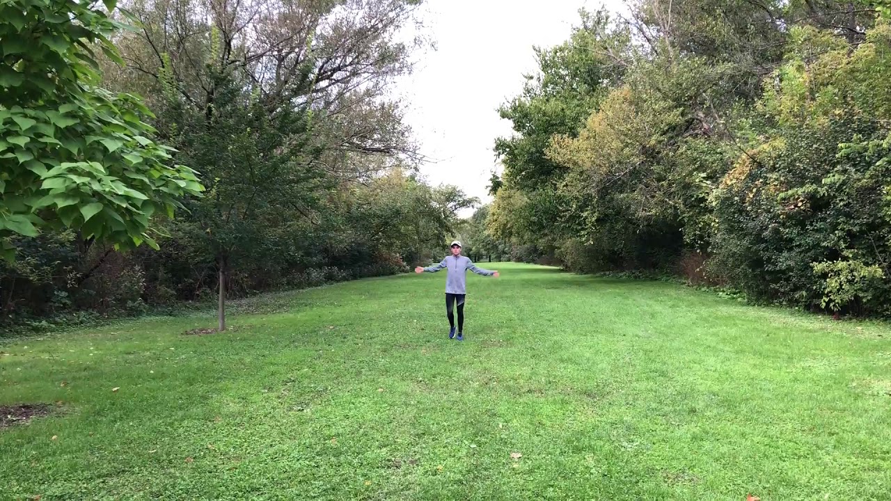 Running Form Drills: Skipping with Forward Arm Circles - YouTube