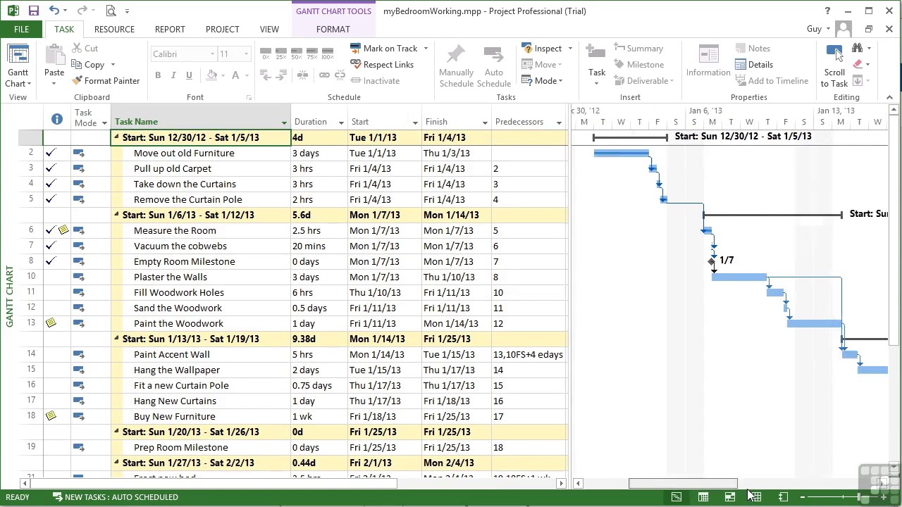 0405 Grouping Tasks Into Logical Groups - YouTube
