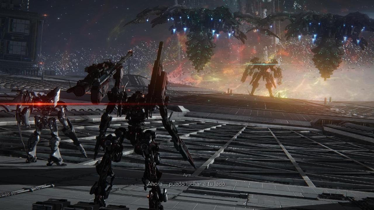 ARMORED CORE VI FIRES OF RUBICON ALLMIND BOSS FIGHT AND ALEA LACTA EST ...