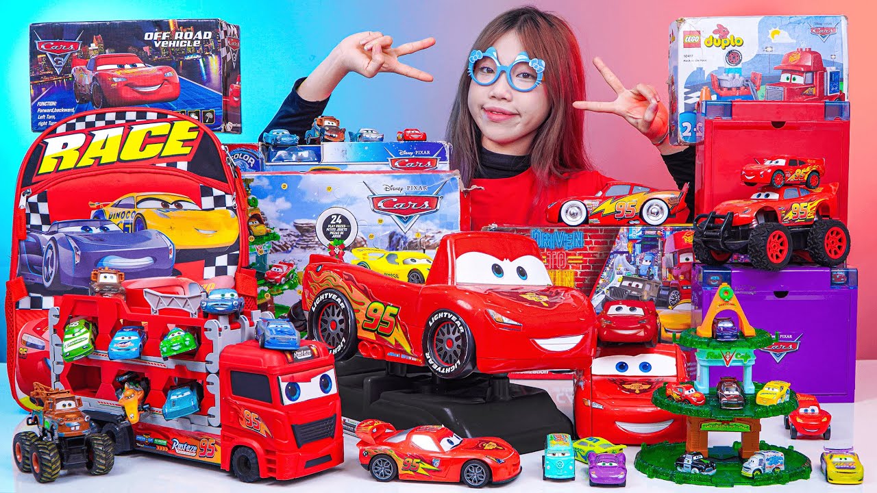 Unboxing Disney Pixar Cars Review | Lightning McQueen | Disney Pixar ...