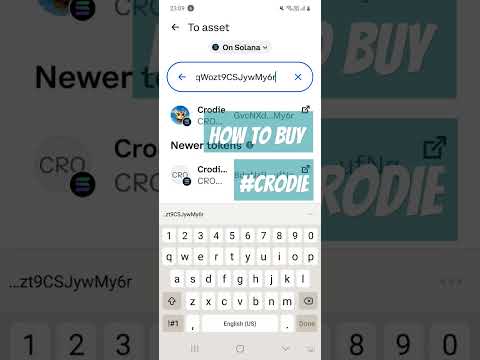 HOW TO BUY Drakes cat $CRODIE #crodie. #coinbase #battle #kendrick # ...