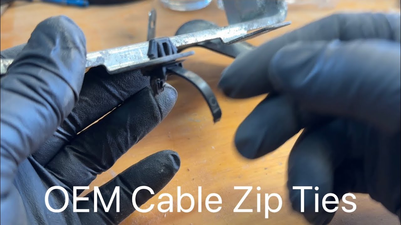 How to Fix a Broken Cable Zip Tie - YouTube