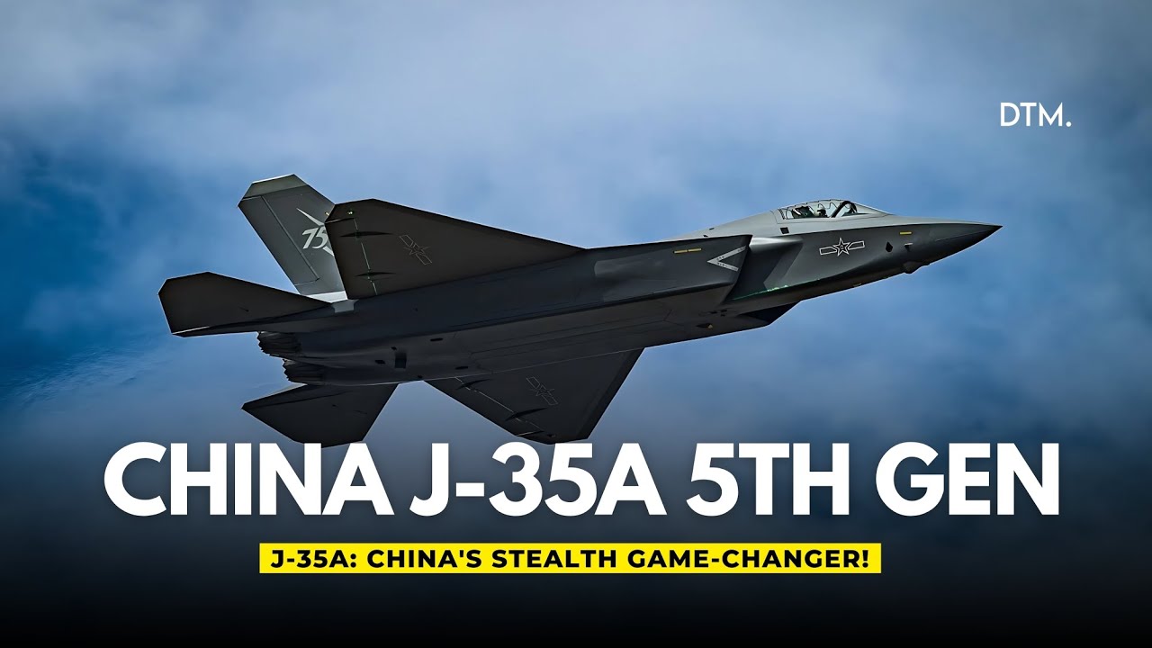 China's J-35A Fighter: The Future of Military Aviation? - YouTube