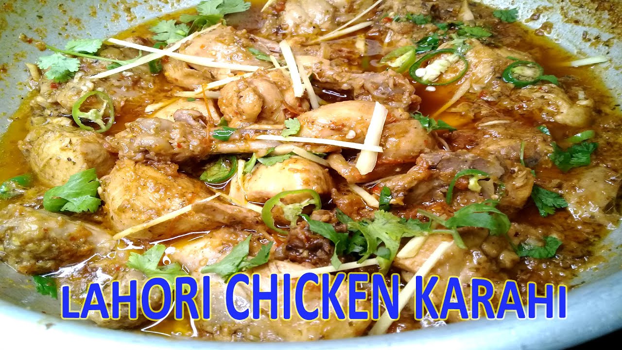 LAHORI CHICKEN KARAHI BY KITCHEN N KITCHEN - YouTube