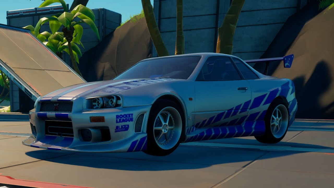 (NEW) Fast & Furious Nissan Skyline GTR (Fortnite Car Gameplay) - YouTube