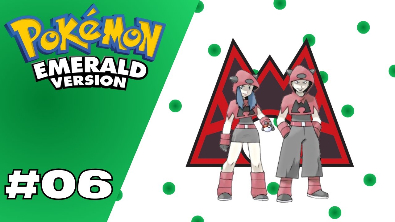 Pokémon Emerald - O primeiro encontro com o Team Magma - #06 - YouTube