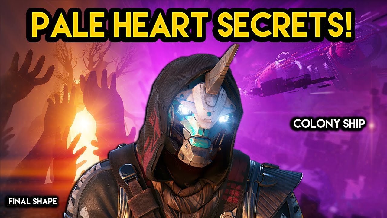 Destiny 2 - NEW PALE HEART SECRETS! Awoken Colony Ship? Cayde's Stand ...